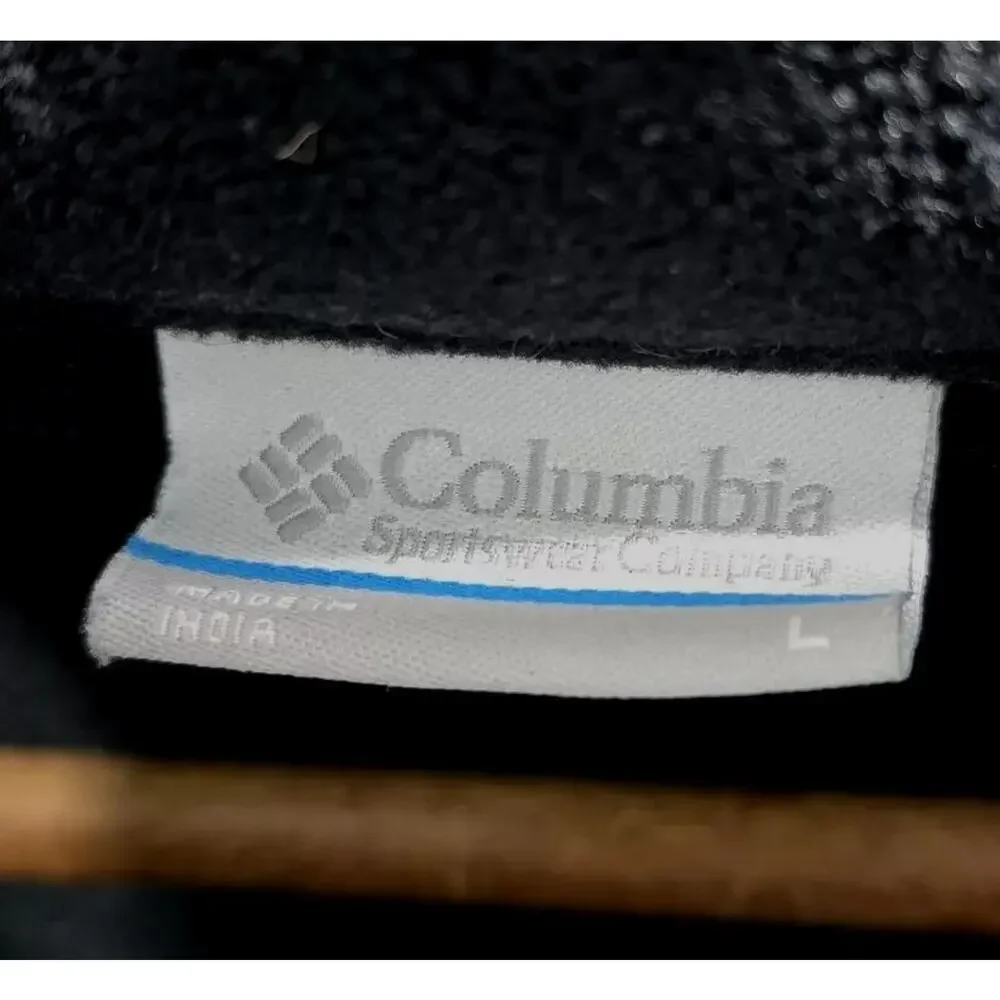 Columbia | Jackets & Coats | Columbia Jacket Mens Large Black Full Zip ...